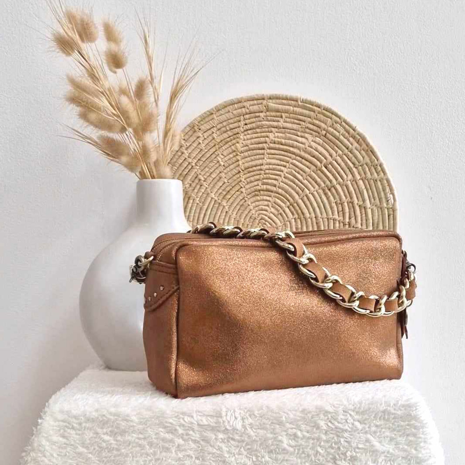 Rannou| Mila louise sacs mamax camel maroquinerie