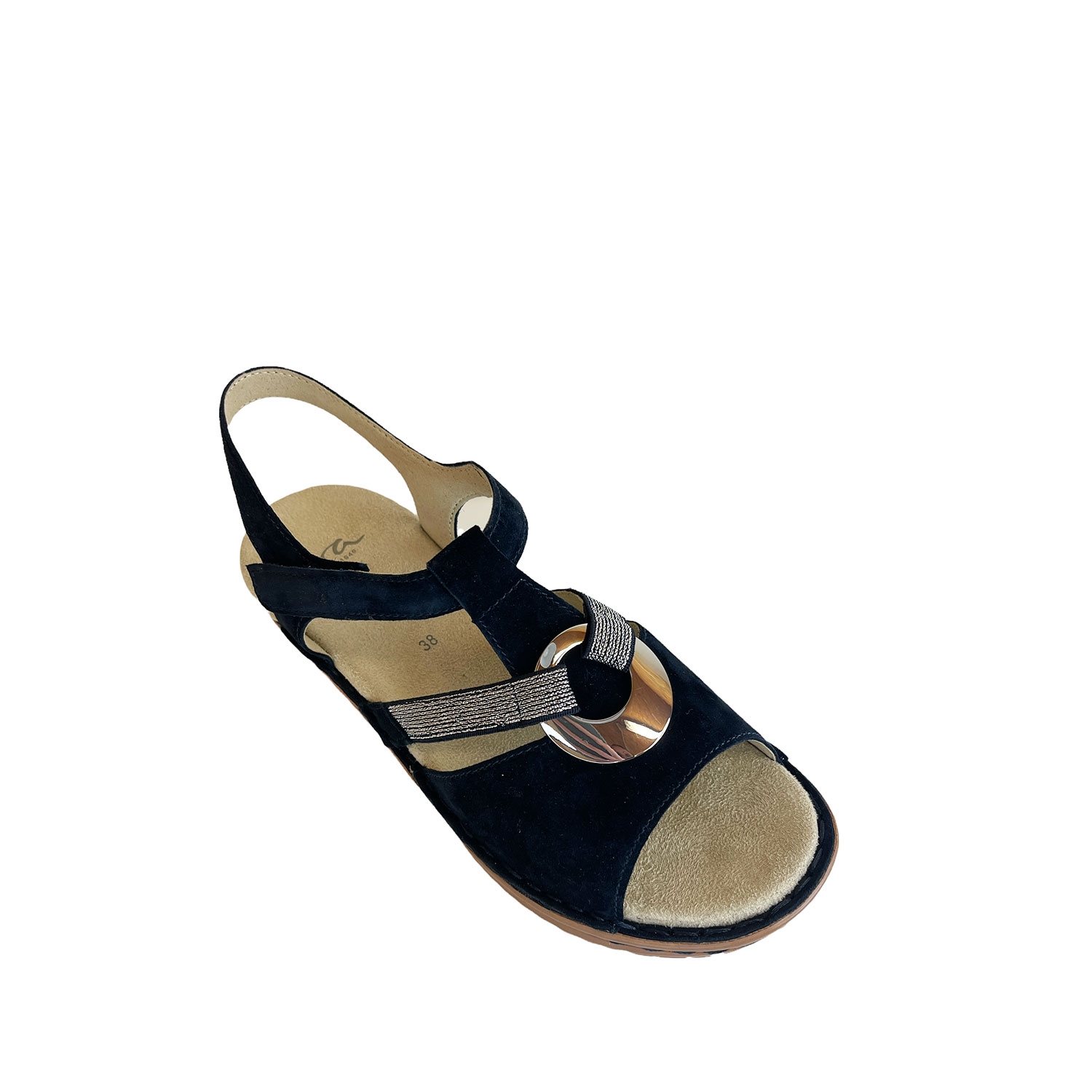 Rannou| Ara sandales et mules 27272 bleu femme