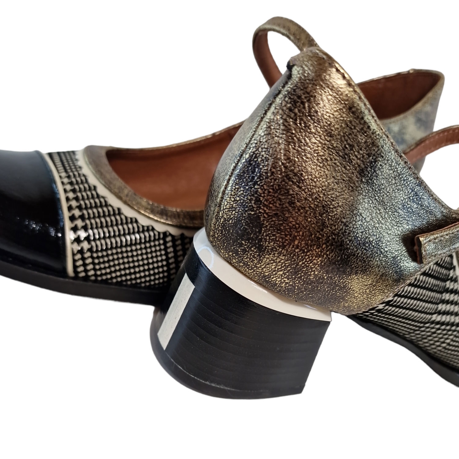 Rannou| Nemonic escarpins 2054 noir vernis femme