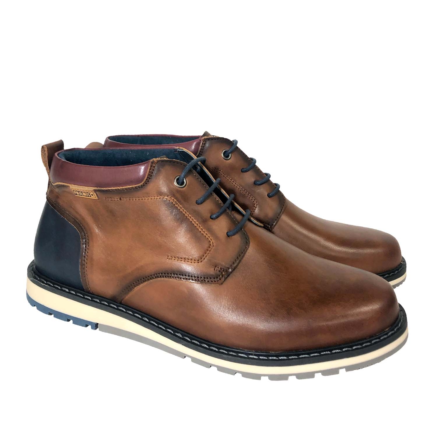 Rannou| Pikolinos chaussures a lacets 8181 camel homme